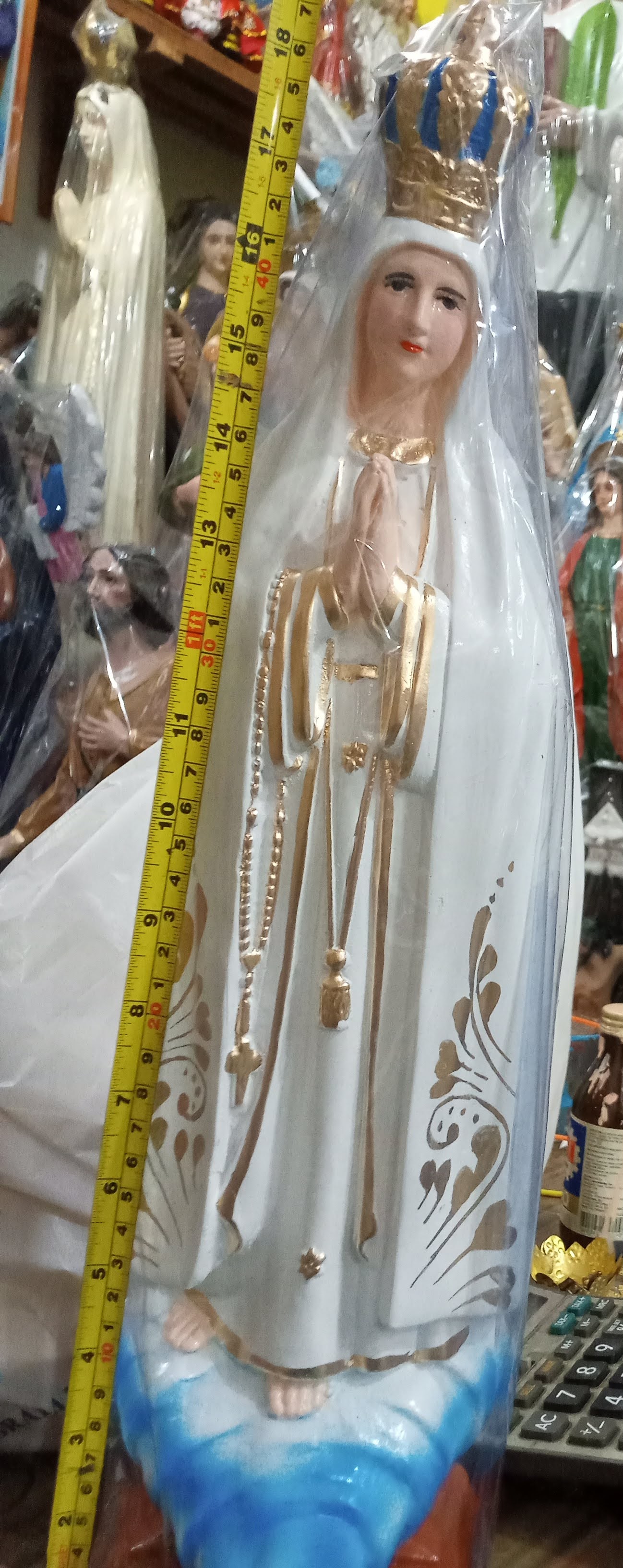 Birhen sa Simala, Our Lady of Fatima Mama Mary Statue Figurine Birhen ...