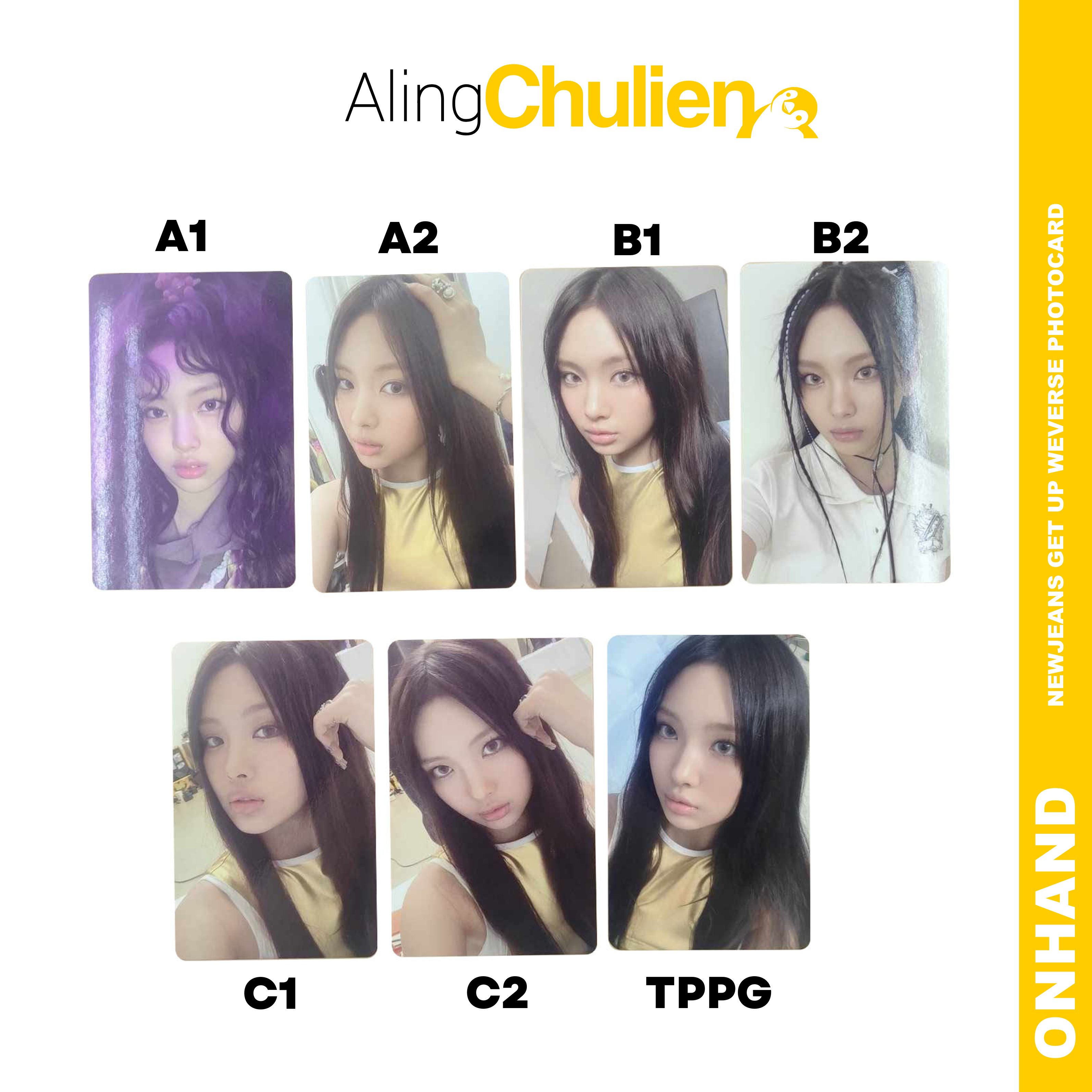 Newjeans Get up Official Photocard Weverse TPPG PowerPuff Girls Album Ver | Lazada PH