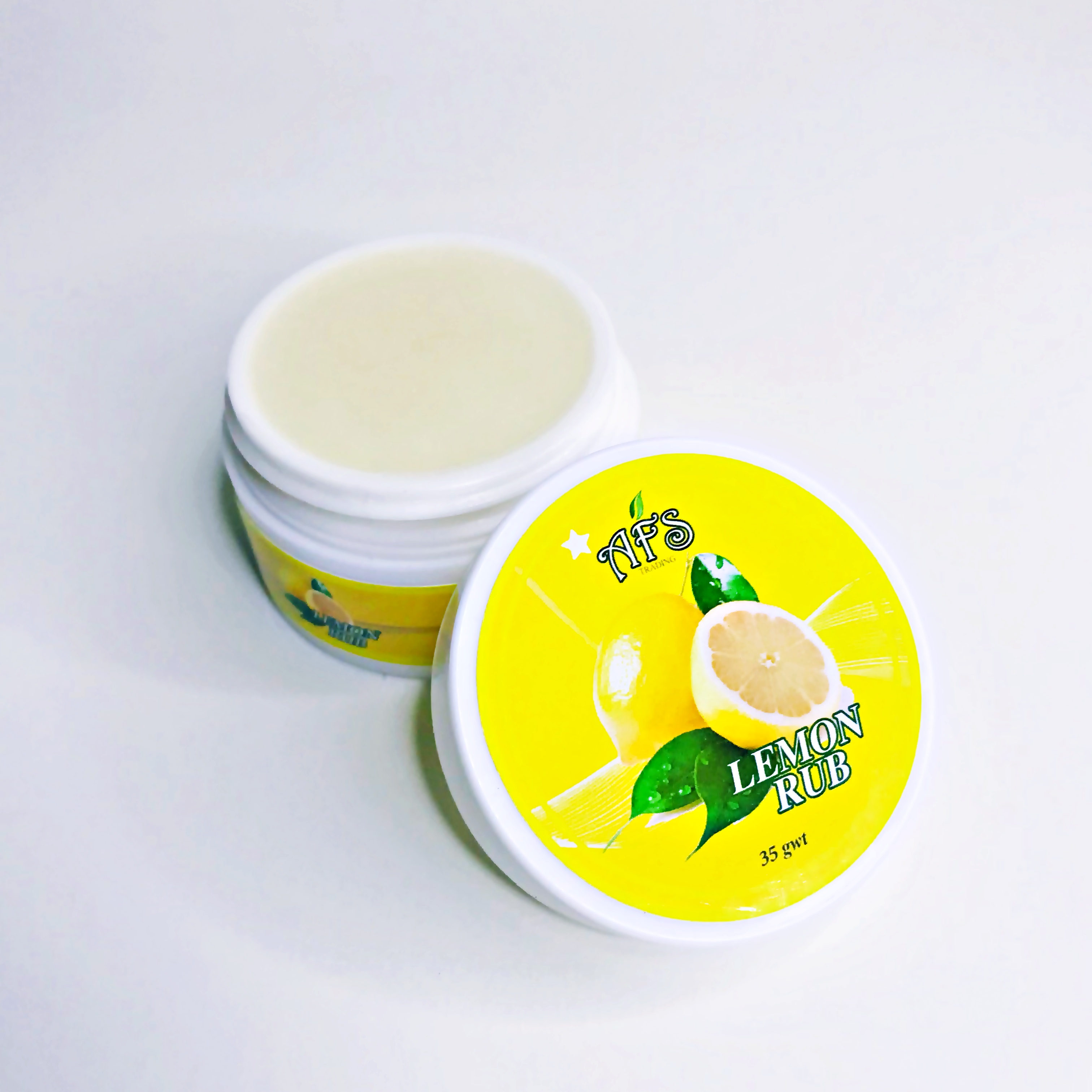 Lemon RUB Herbal OIntment 1pc Sinusitis / COLDS / Muscle PAIN ...