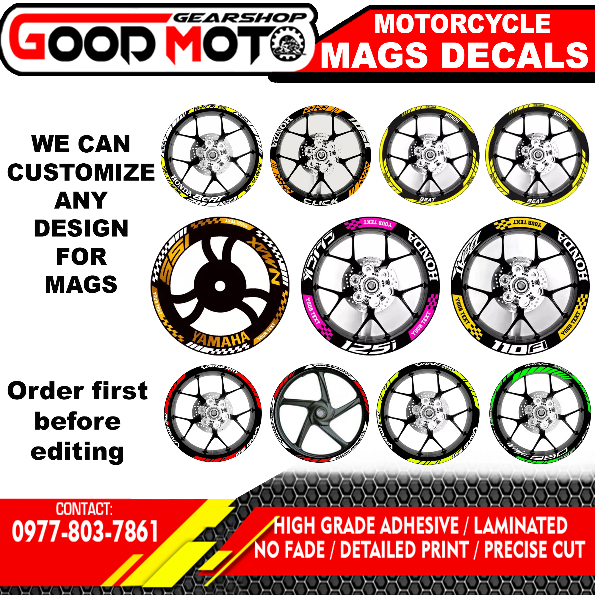 Motorcycle Mags Decals | Reviewmotors.co