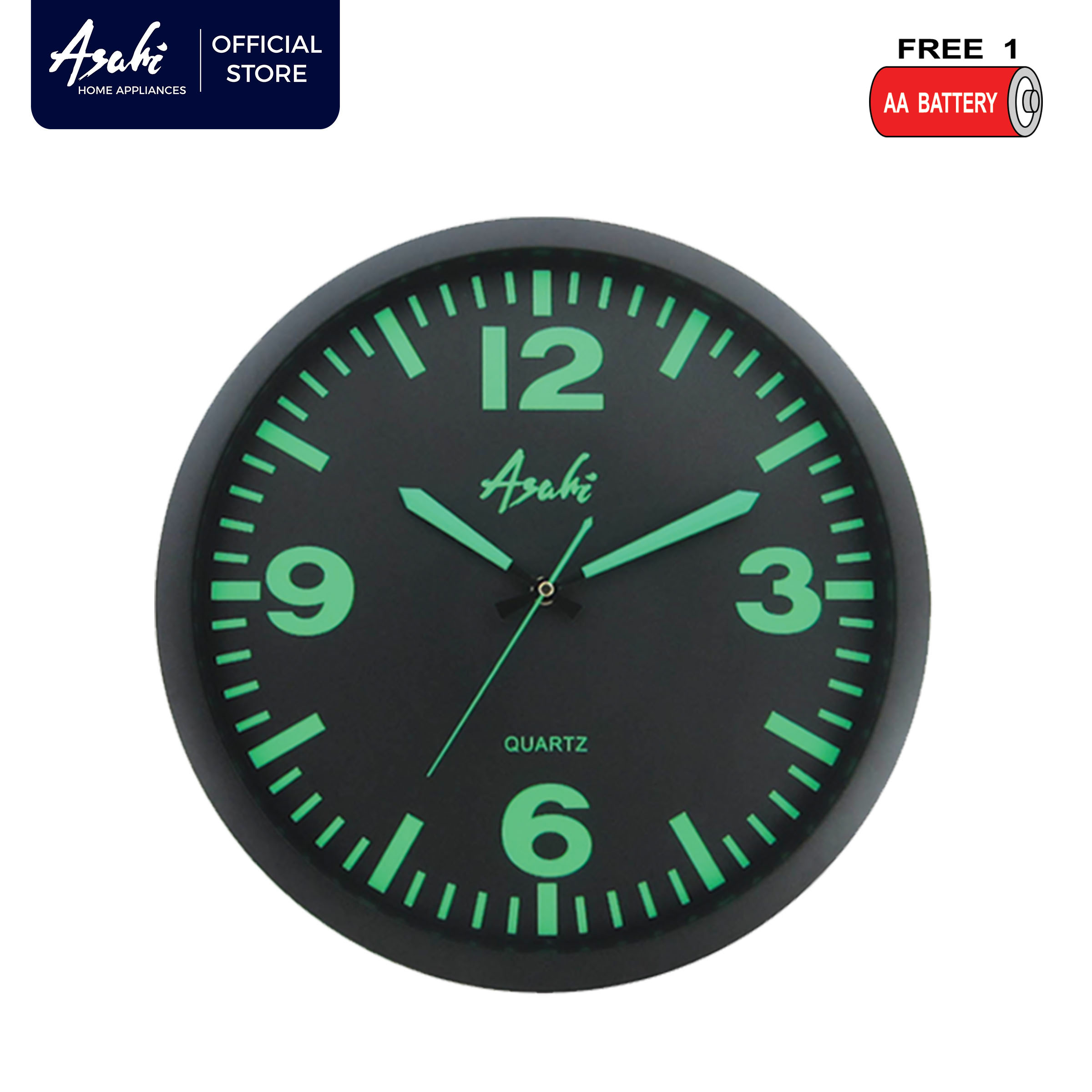 Asahi AD 146 Round Wall Clock 16 inches | Lazada PH