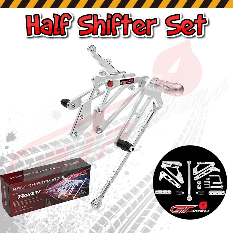 Hot sale ⭐️GT Power Half Shifter Set For Raider150 Raider150 Fi Made in ...
