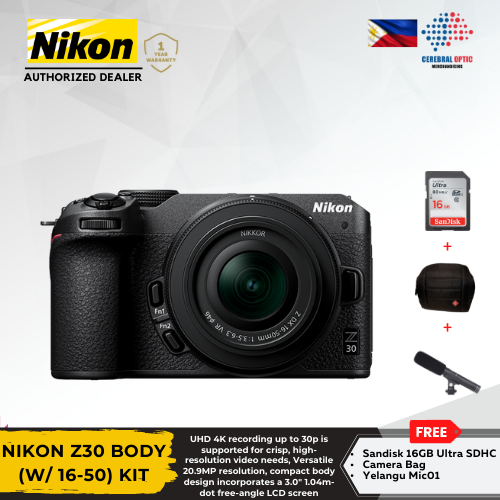 Nikon BODY KIT Z30 Creators Mirrorless | Lazada PH