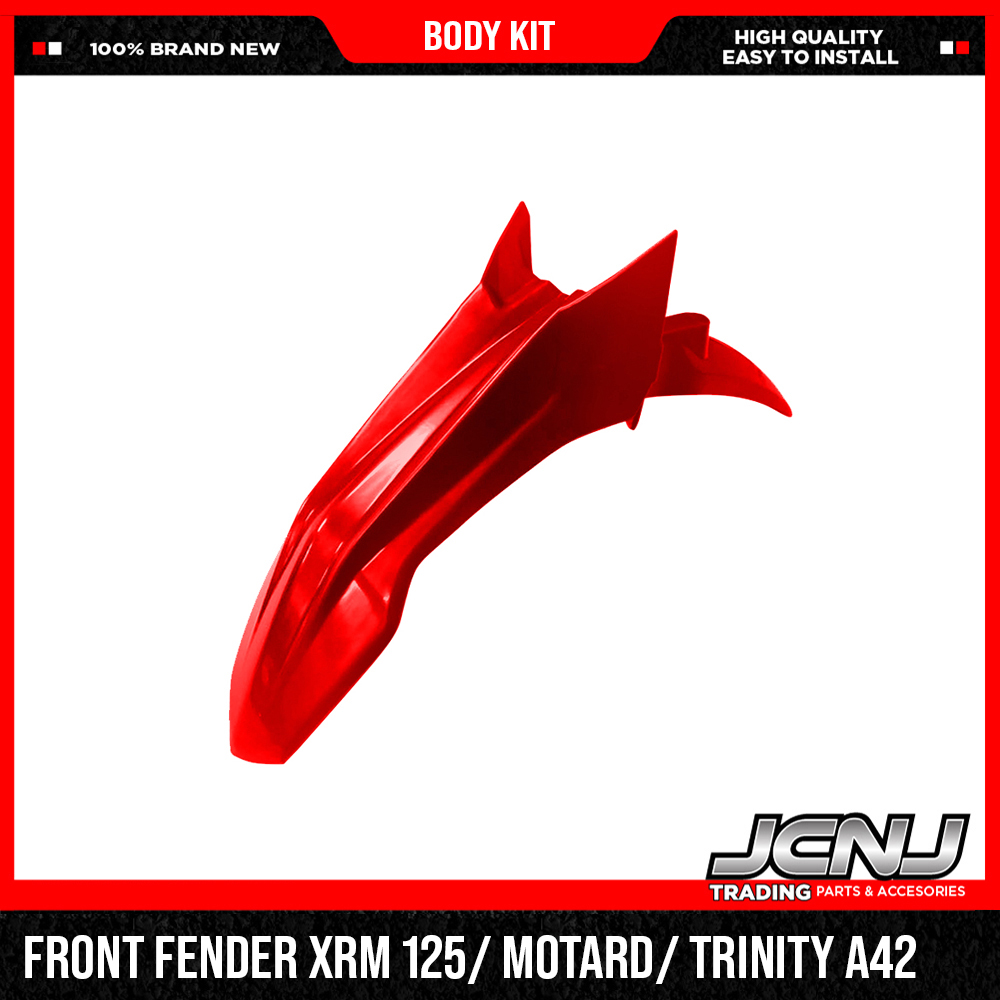 JCNJ Motorcycle Body Kit A42 Honda Xrm 125/Xrm Trinity Front Mud Fender ...