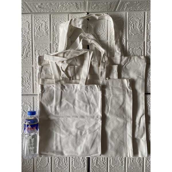 Canvas Tote Bag Flat Plain Design Katcha Bag katsa bag simple bag ...