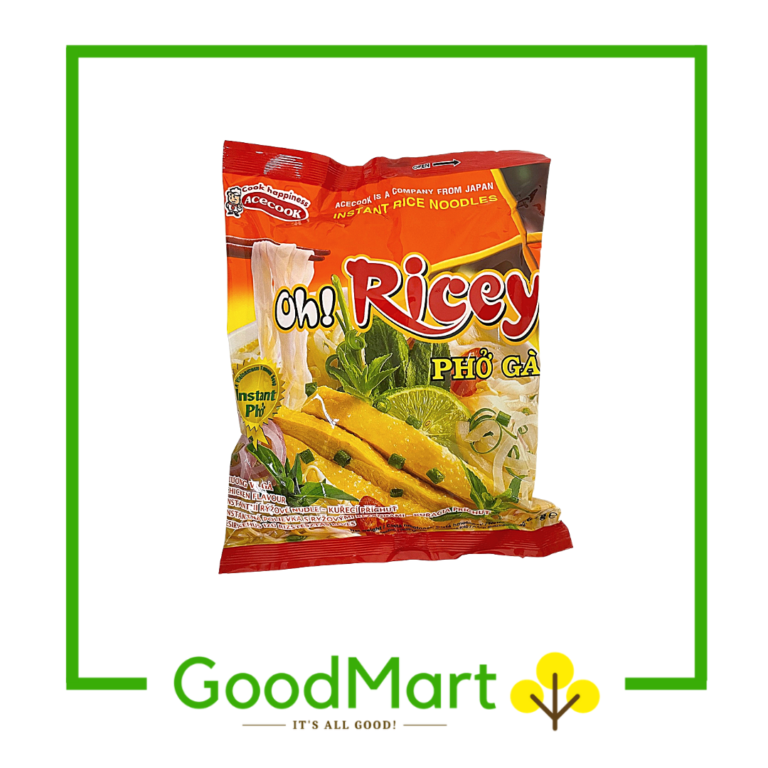 Acecook Oh! Ricey Instant Pho Noodles - Chicken Flavour 62g | Lazada PH