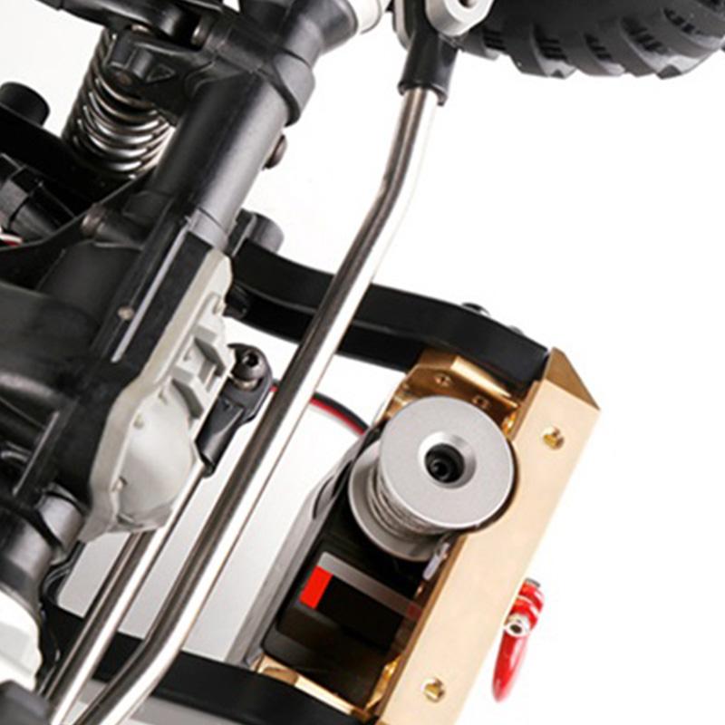 25T Steering Gear Servo Winch Wheel for 1/10 RC Crawler Car TRX4 RC4WD ...