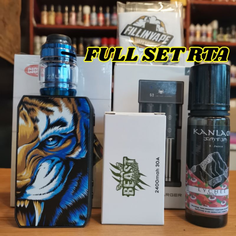 E-cigarettes Cigpet Capo 126W Mod/Set Legit powered by dual 18650 ...