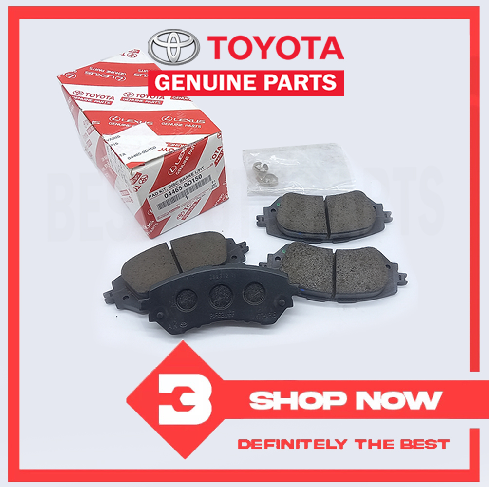 Toyota Genuine Parts | Toyota Brake Pad for Toyota Vios 2013-2022 ...