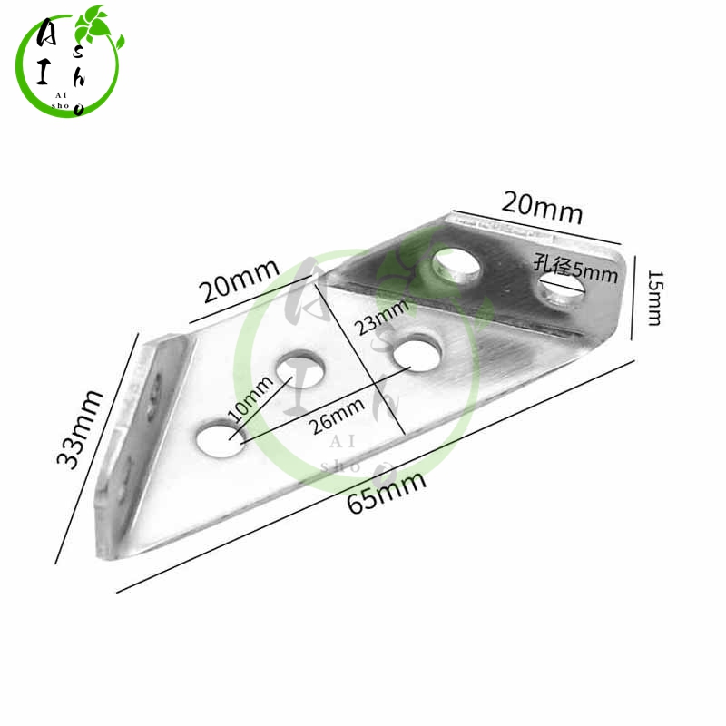 【COD】【From Manila】1pcs Universal Triangle Support Furniture Corner ...