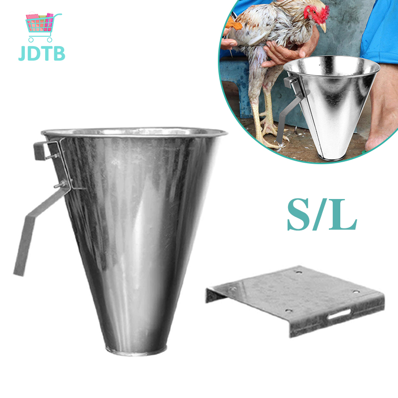 Stainless Steel Chicken Killing Funnel Bleeding Chickens Poultry ...
