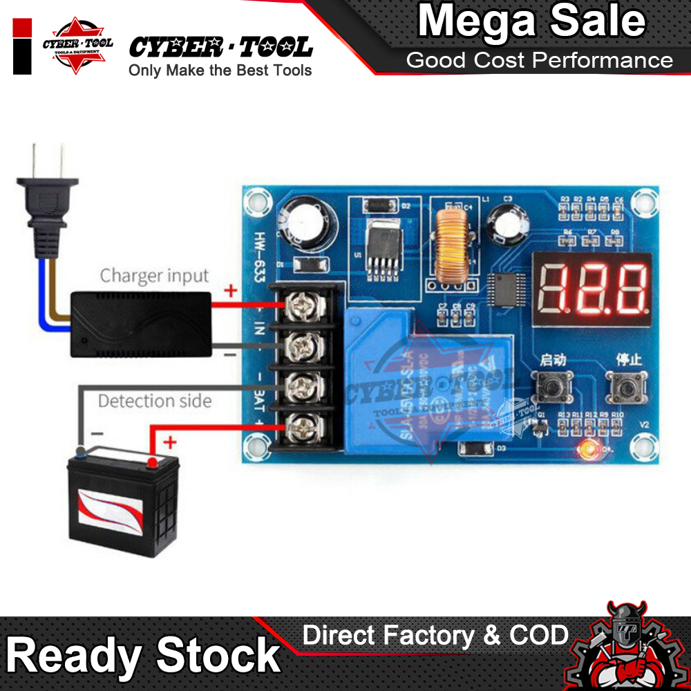 XH-M604 Battery Charger Control Module DC 6-60V Storage Lithium Battery ...