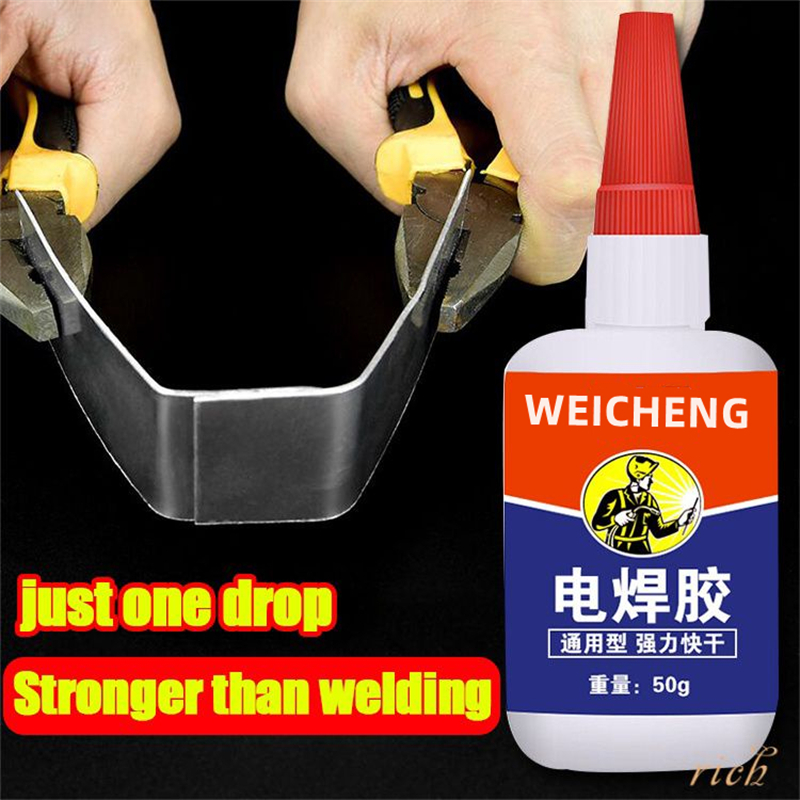Metal Welding Glue 50g Waterproof Super Glue All Purpose ...