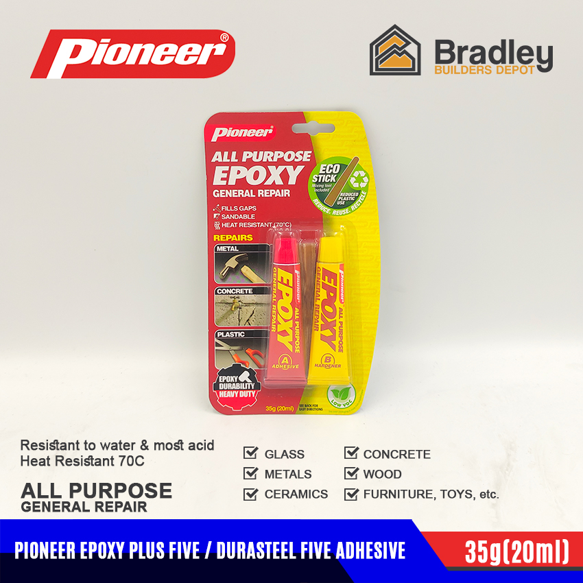 Pioneer Epoxy Adhesive (Plus Five | Durasteel Five | All Purpose ...