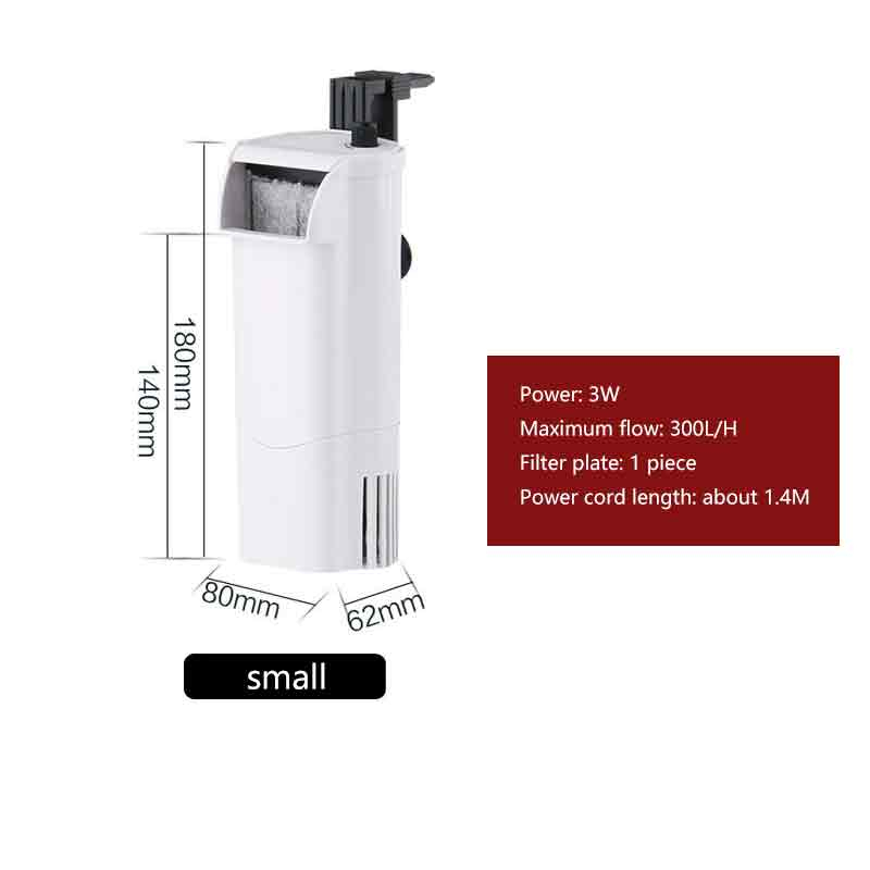 Low Water Level Filter Turtle Tank Filter Wall Mounted Waterfall Built ...