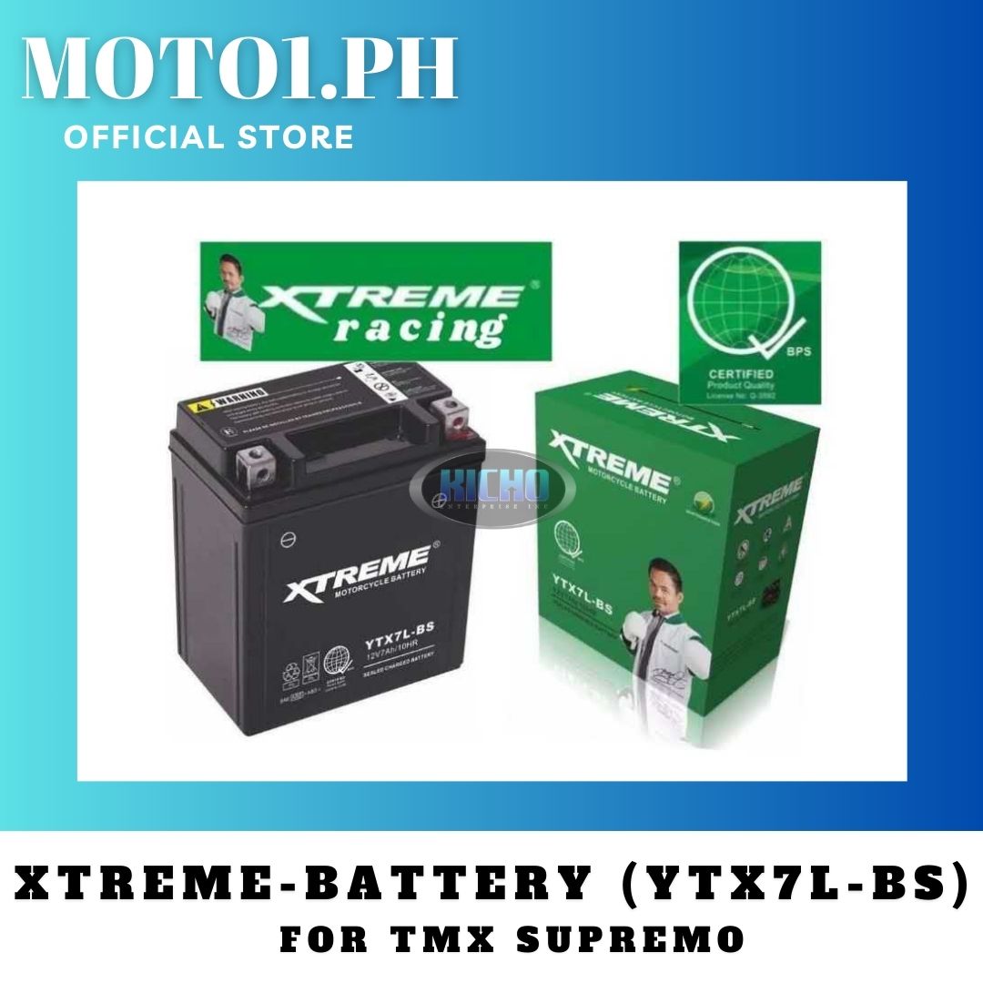 XTREME & KING SFON MOTORCYCLE BATTERY YTX7L-BS For TMX SUPREMO/MOTO1.PH ...