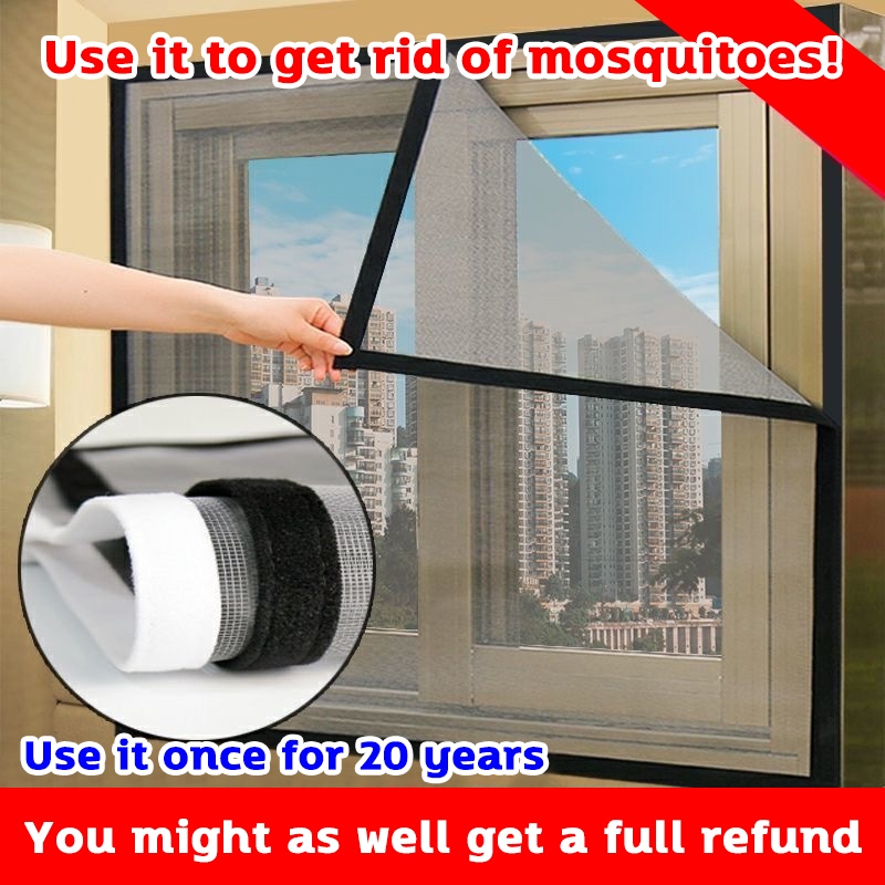 Anti-mosquito screens Nylon Velcro screens for home use Simple ...