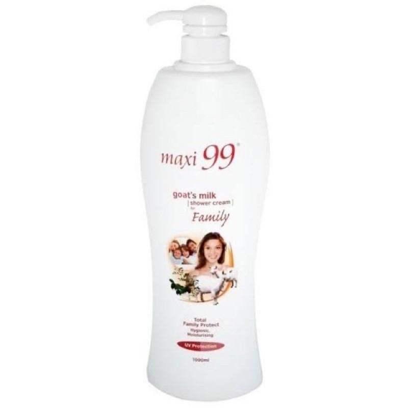 READY STOCK!! WHOLESALE Maxi99 Goat’s Milk Shower Cream 1000mL/Maxi 99 ...