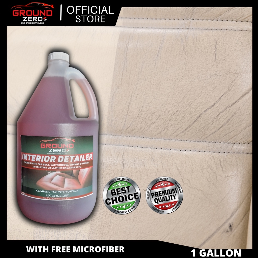 Car accessories Ground Zero Car Care Premium interior detailer(1GALLON ...