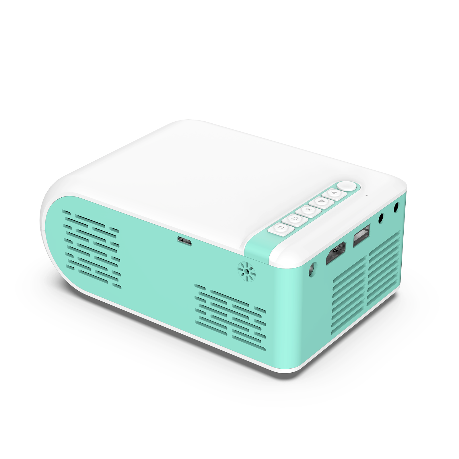 LEYIK Mini Portable Projector, Kids Gifts for Kids Movie Projector ...