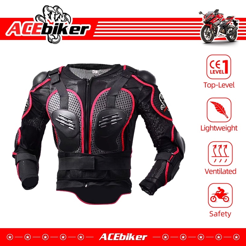 COD Racing Motorcycle Gear Jacket Coat Body Armor Protector | Lazada PH
