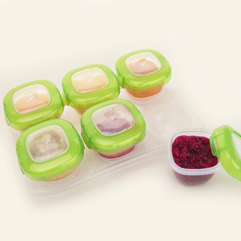 Baby food supplement box packaging box snacks frozen fresh-keeping box ...