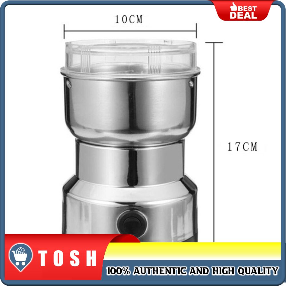 TOSH Electronic Coffee and Spice Grinder Food Processor Blender Rice ...