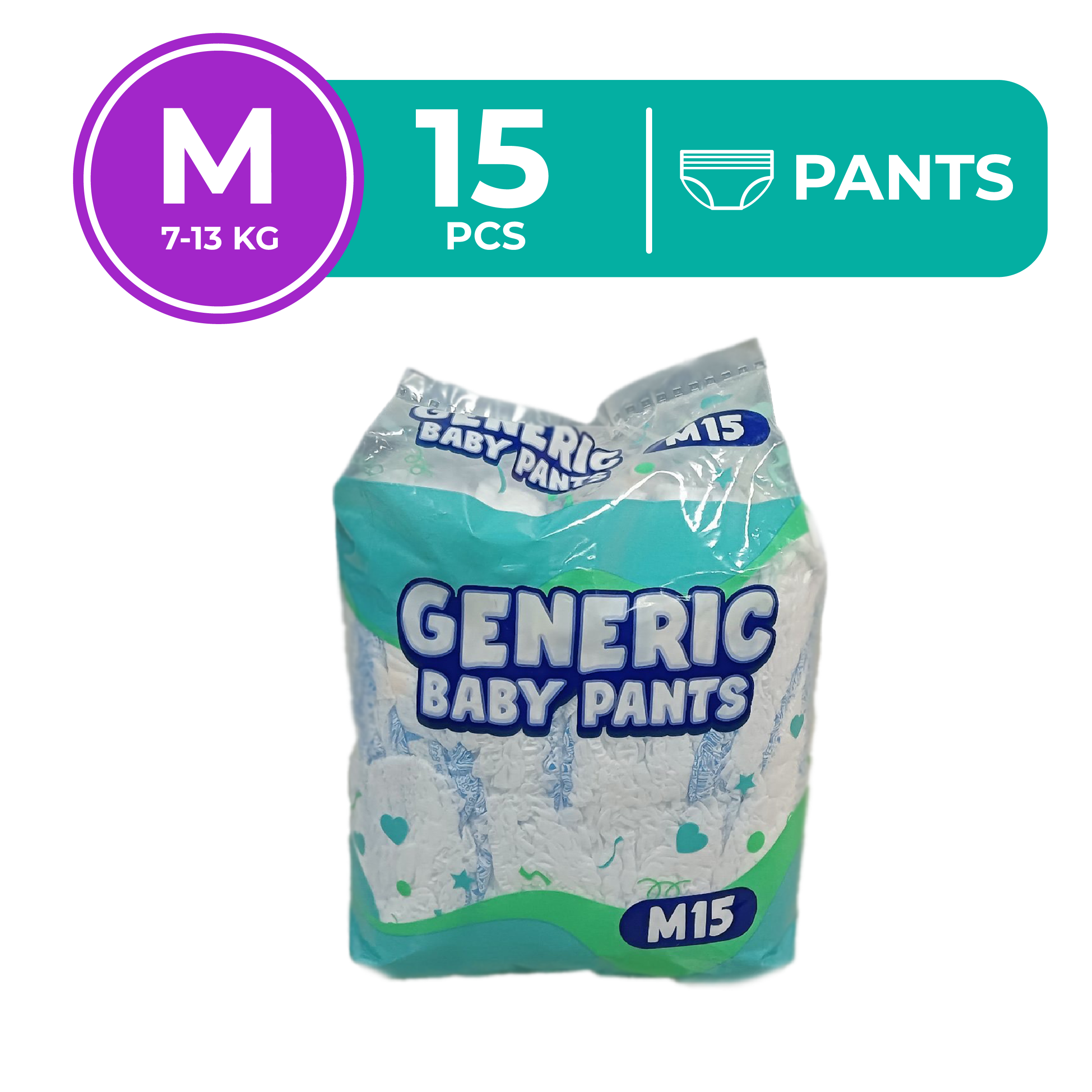 Generic Baby diaper pants Medium 15s | Lazada PH