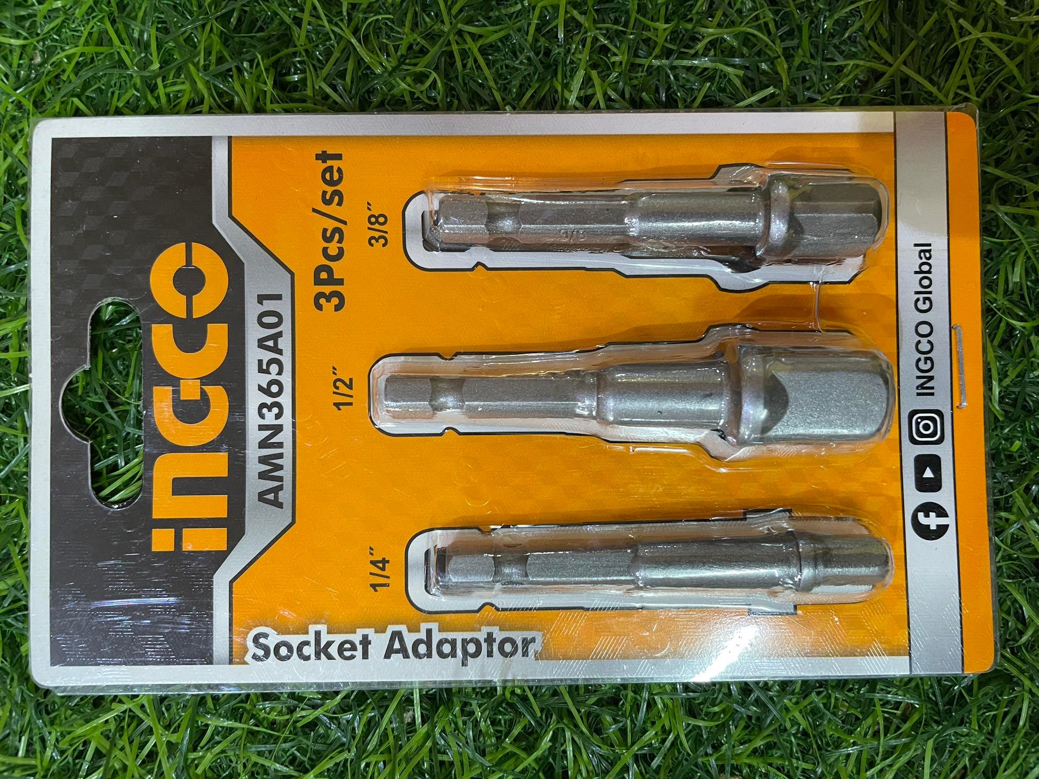 Ingco Socket Adaptor 3PCS/SET AMN365A01 | Lazada PH