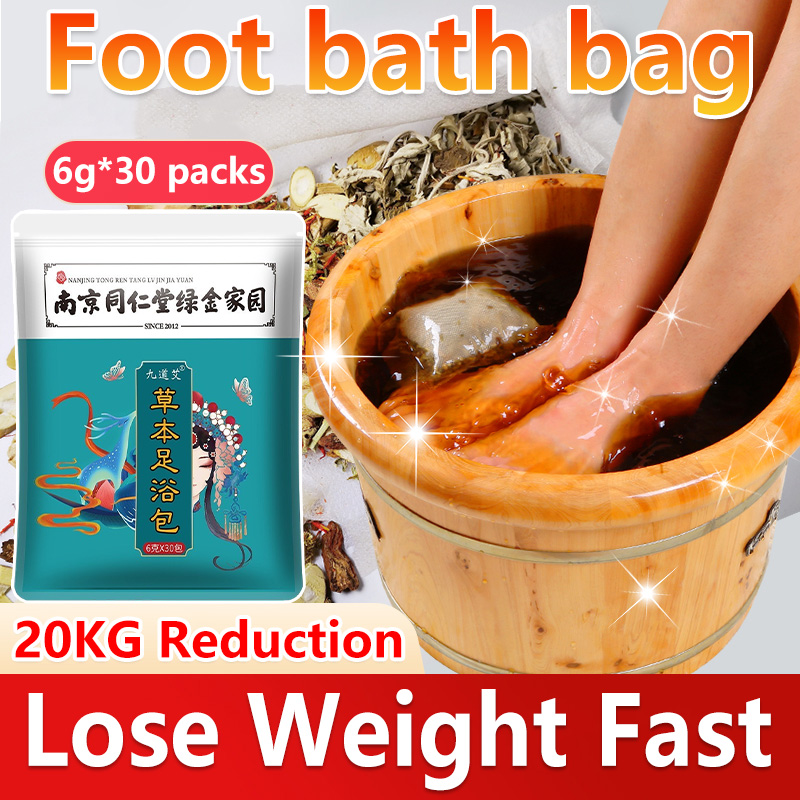 🔥Original 🔥30Pcs/Pack Herbal foot bath bag Ginger Foot Soak Saffron ...