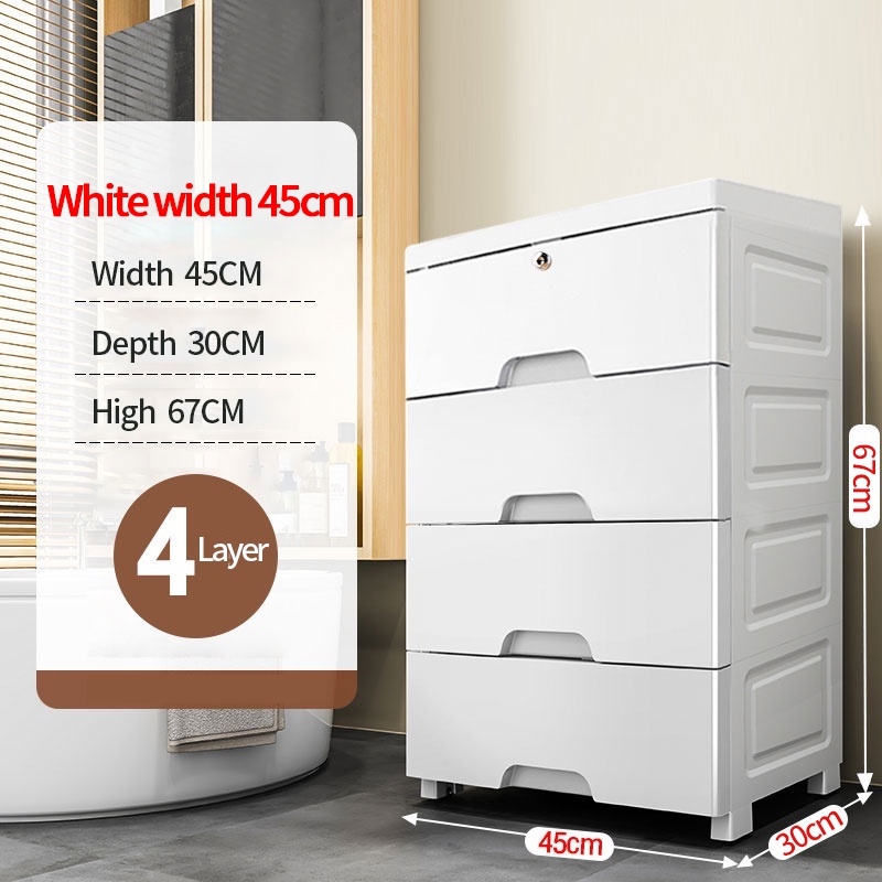 [Hot sales]☍ PoP Drawer cabinet durabox plastic wardrobe clothes ...