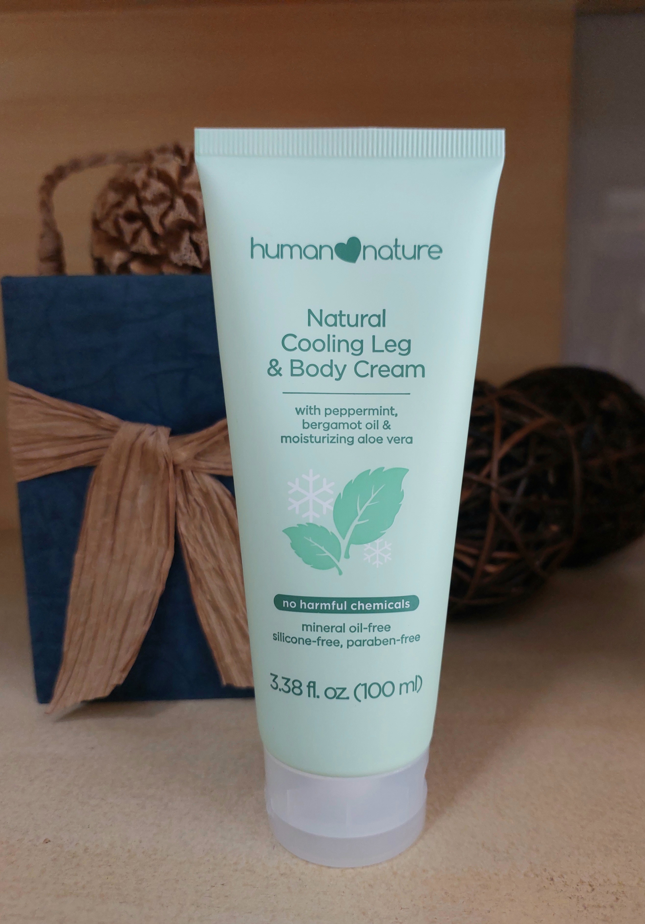 Human Nature Cooling Leg and Body Cream With Peppermint and Bergamot ...