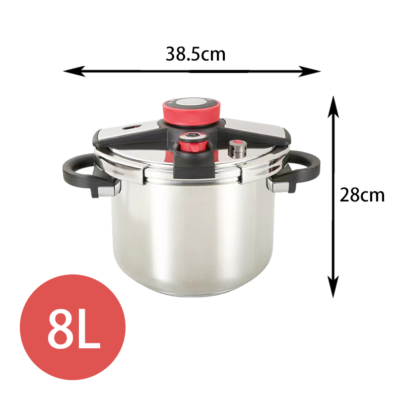 304 stainless steel 6L pressure cooker original made in japan standard ...