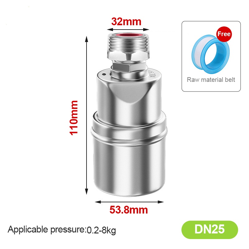 304 Stainless Steel Float Valve Automatic Water Level Control Valve ...