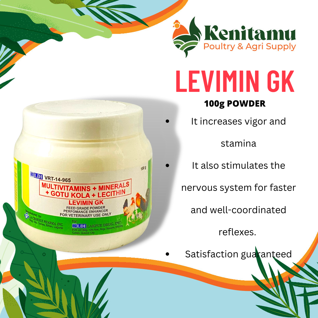 LEVIMIN GK: MULTIVITAMINS+MINERALS+GOTU KOLA+LECITHIN 100g POWDER ...