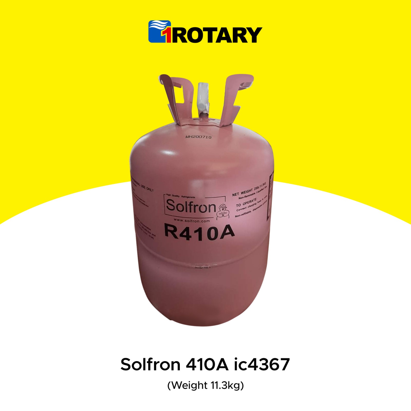 1ROTARY Solfron 410A Refrigerant Freon 11.3KG IC4367 | Lazada PH