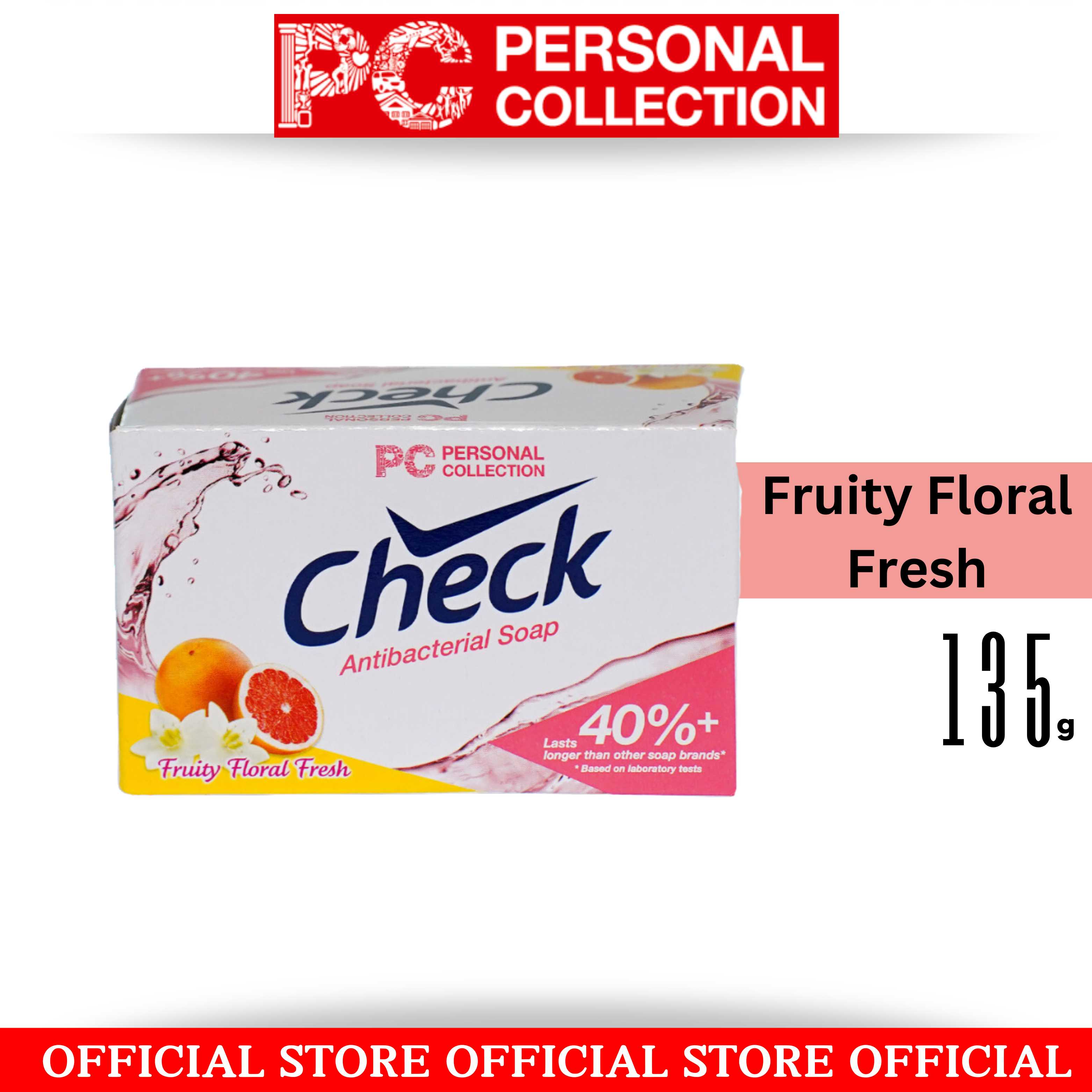 Personal Collection Check Antibacterial Soap with Moisturizer 130g ...