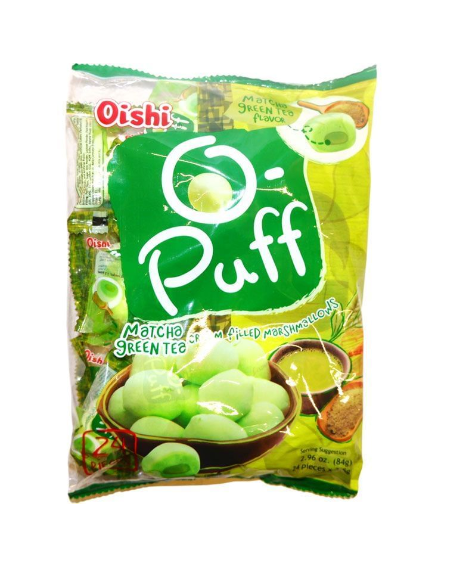 Oishi O Puff Matcha Green Tea Mallows 84g | Lazada PH