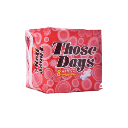 Those Days Napkin with Wings ( 8 Wrapped Pads) | Lazada PH