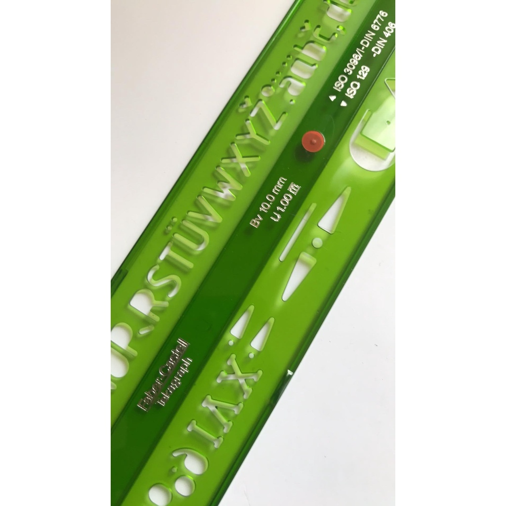 N . kaxp079kpjb19 Lettering Stencil Guide by: Faber-Castell | Lazada PH