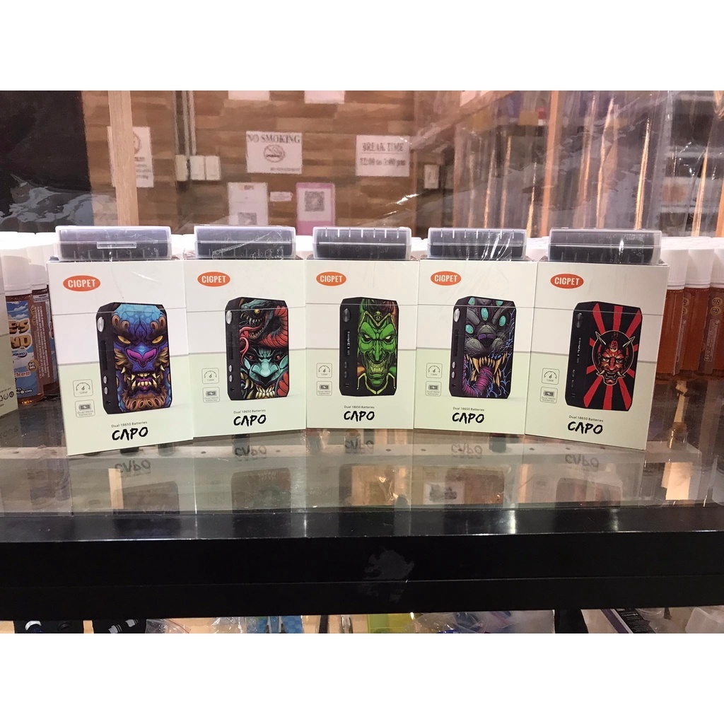 LEGIT 100 IJOY Cigpet Capo 126W VW BOX MOD (NEW COLOR) with Battery (LG ...