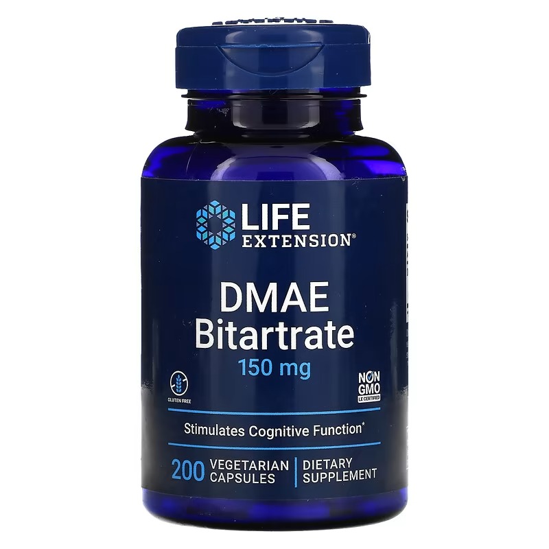 DMAE Bitartrate, 150 mg, 200 Vegetarian Capsules | Lazada PH