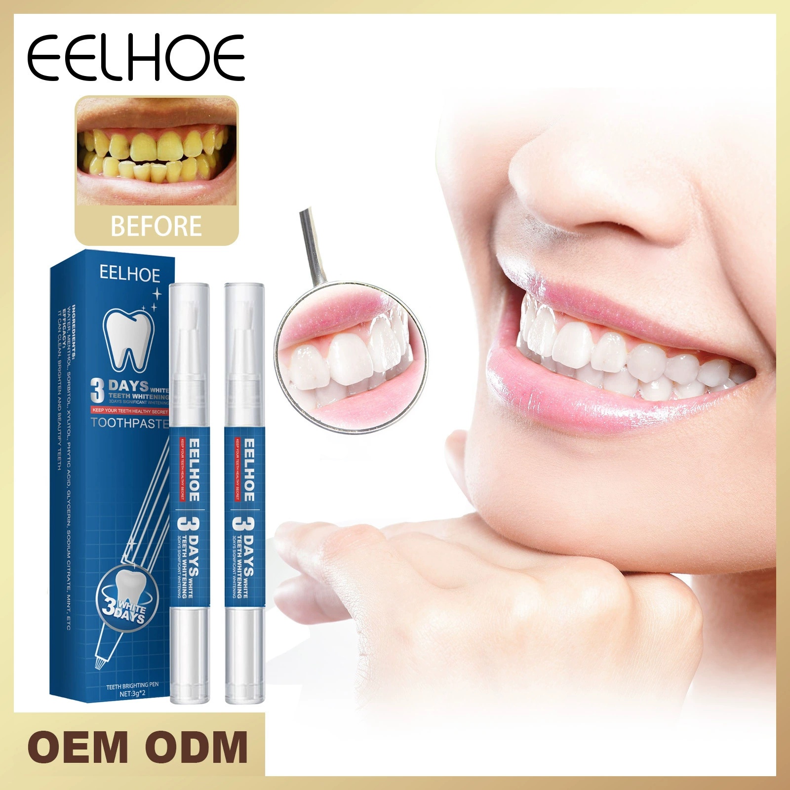 EELHOE 3 DAYS TEETH WHITENING TOOTHPASTE | Lazada PH