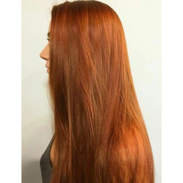 8.43 light copper blond100ml bremod hair colorant set w/ 100ml oxidizer ...