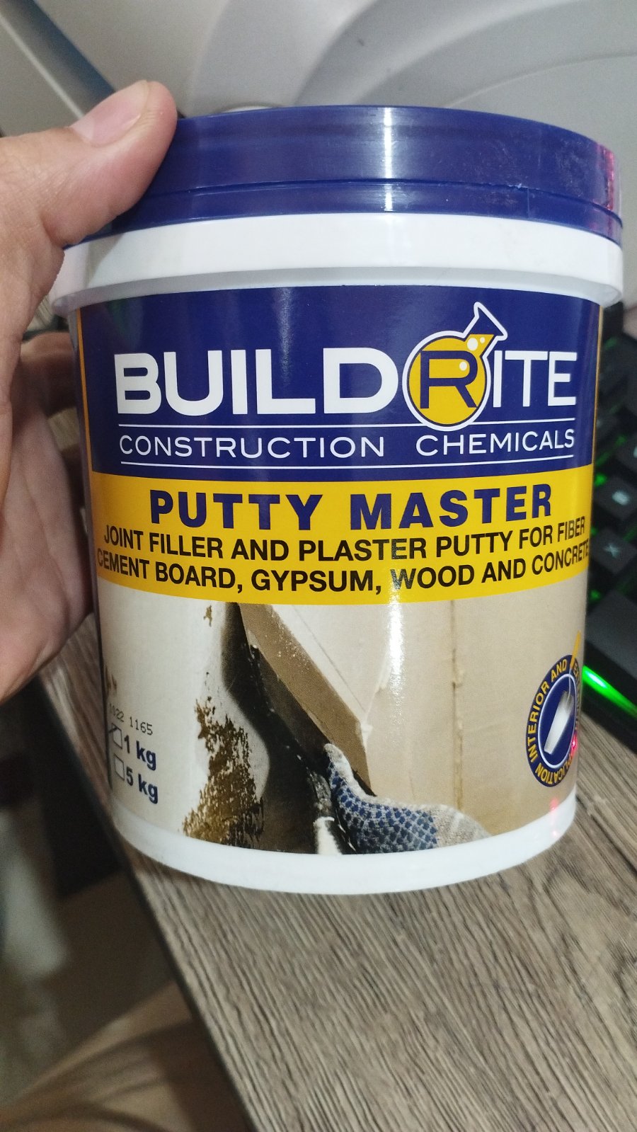 Buildrite Putty Master Joint Filler Plaster Wall Putty - Multipurpose ...
