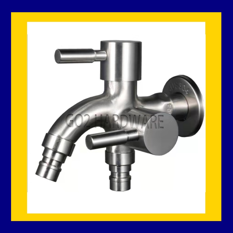 Best Stainless Steel 304 Two Way Faucet Dual Function Tap Faucet COD ...