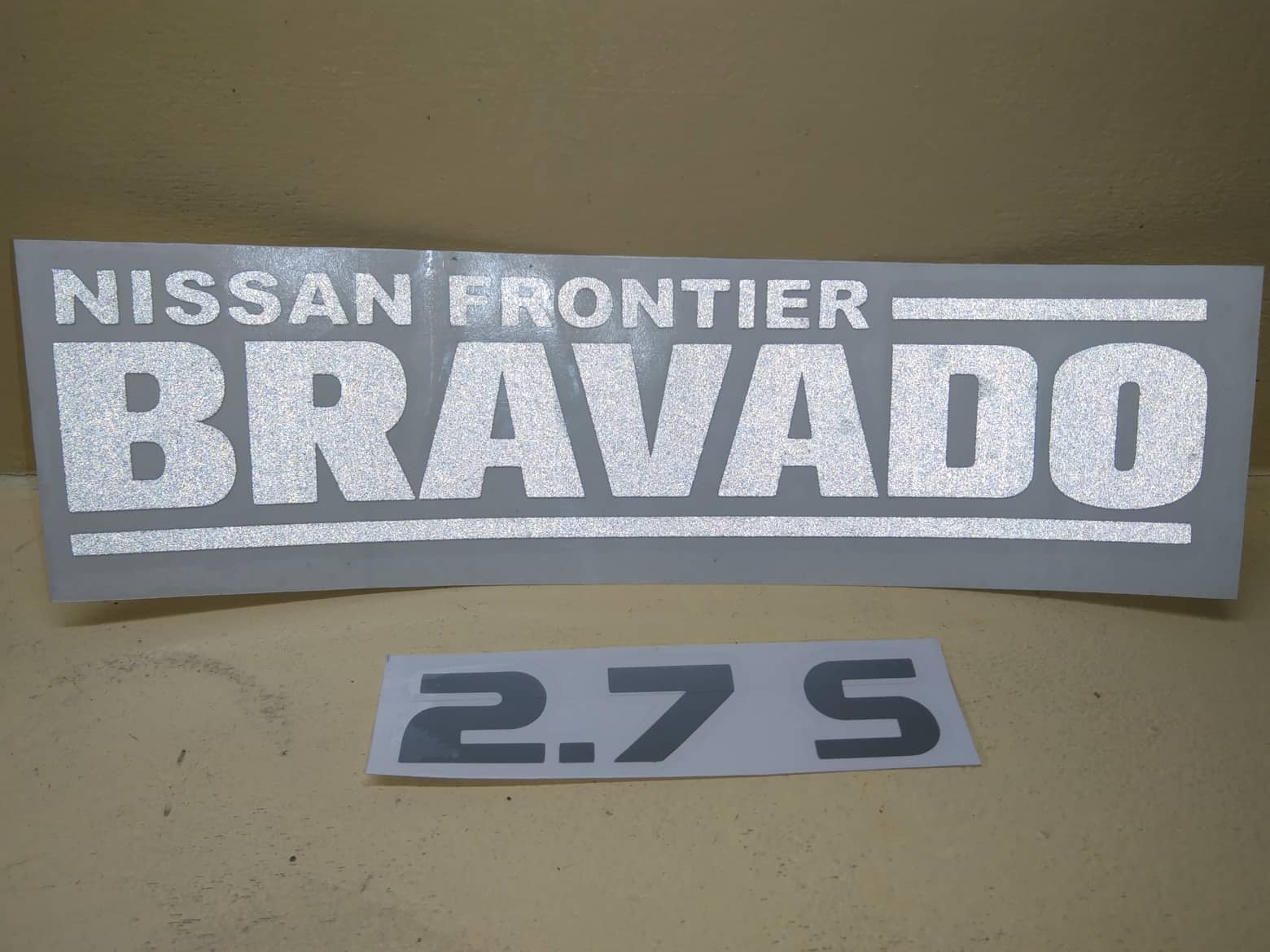 Nissan Frontier Bravado decals for tailgate Included 2.7 decal | Lazada PH
