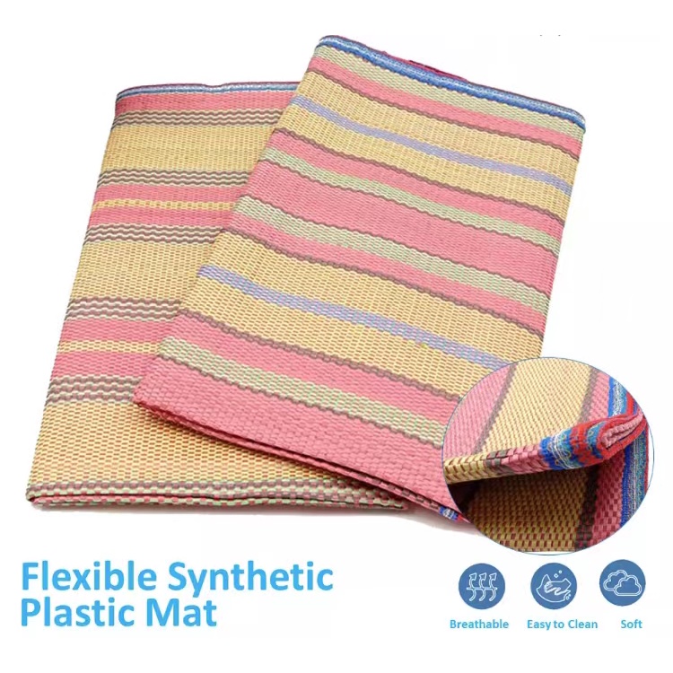 USA Synthetic Plastic Mat | Banig | Flexible Mat | Sleeping Mat | Beach ...
