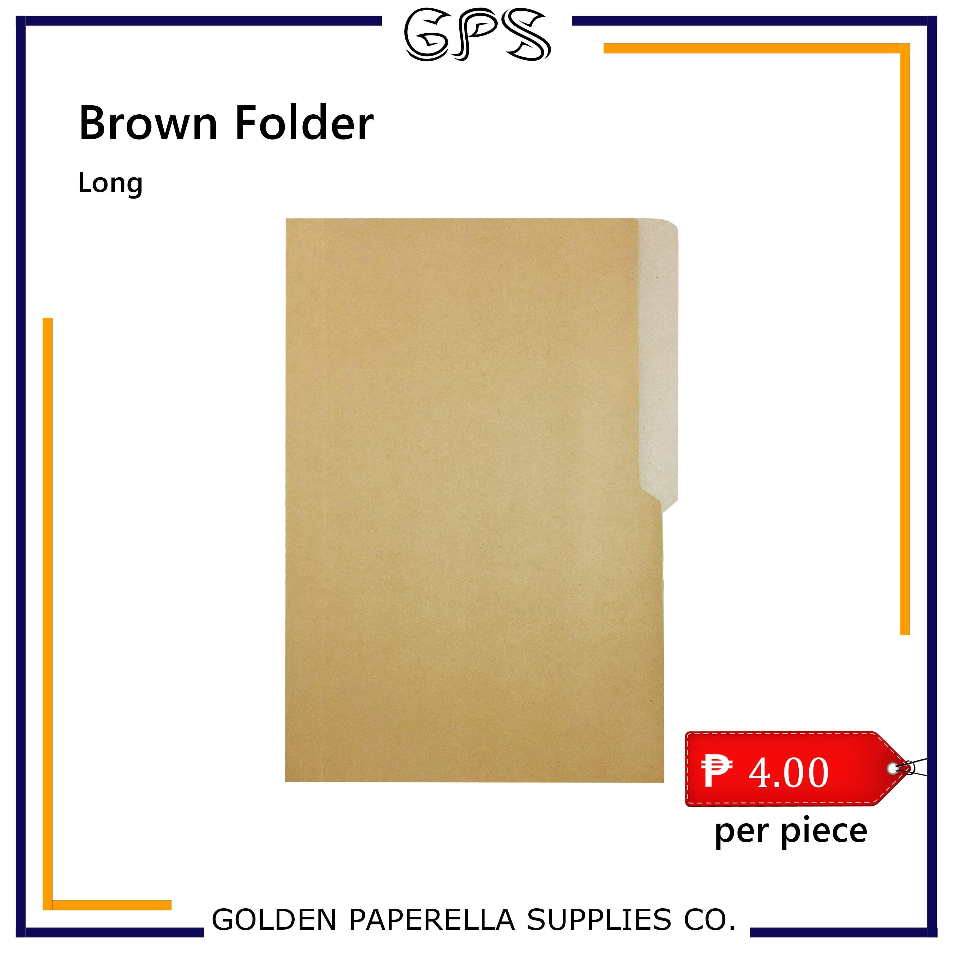 Folder Brown Long | Lazada PH