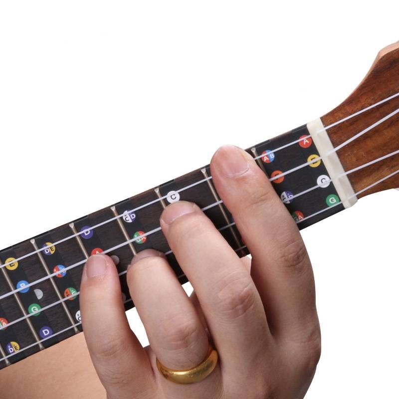 Rixton Ukulele Sticker Fingerboard Scale Sticker Fretboard Scale ...
